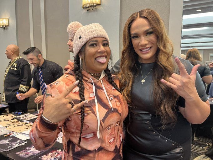 Photo: Popular AEW star spotted with former WWE Superstar Nia Jax for ...
