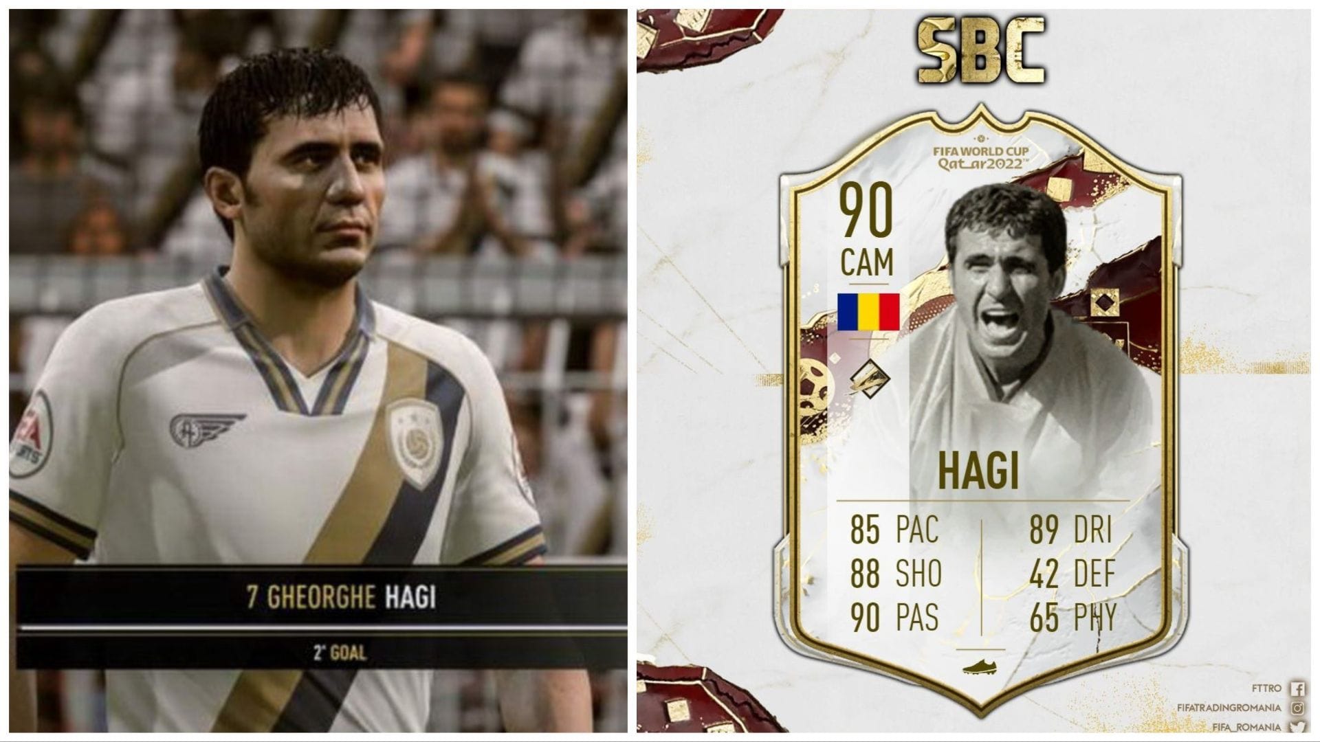 FIFA 23 leaks reveal Gheorghe Hagi as an upcoming World Cup Icon SBC
