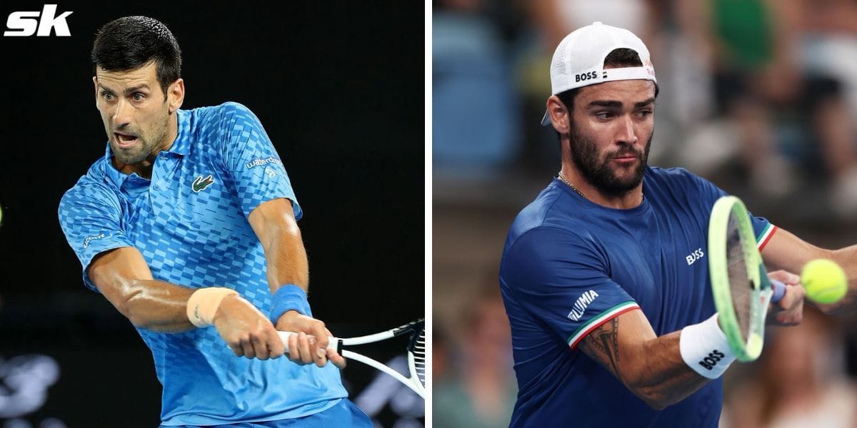 Novak Djokovic, Matteo Berrettini, others hit the ball 'almost like ...