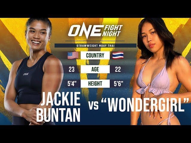 Diandra Martin: Throw it back to Jackie Buntan’s ONE debut against Wondergirl ahead of ONE Fight ...