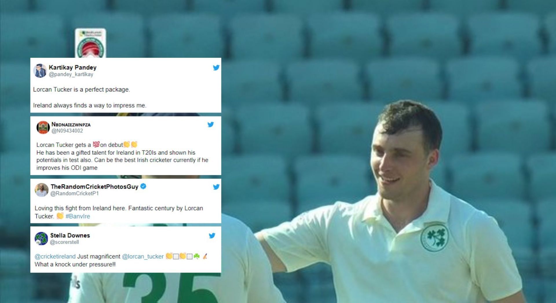 "What a knock under pressure!" - Fans erupt as Lorcan Tucker smashes ...
