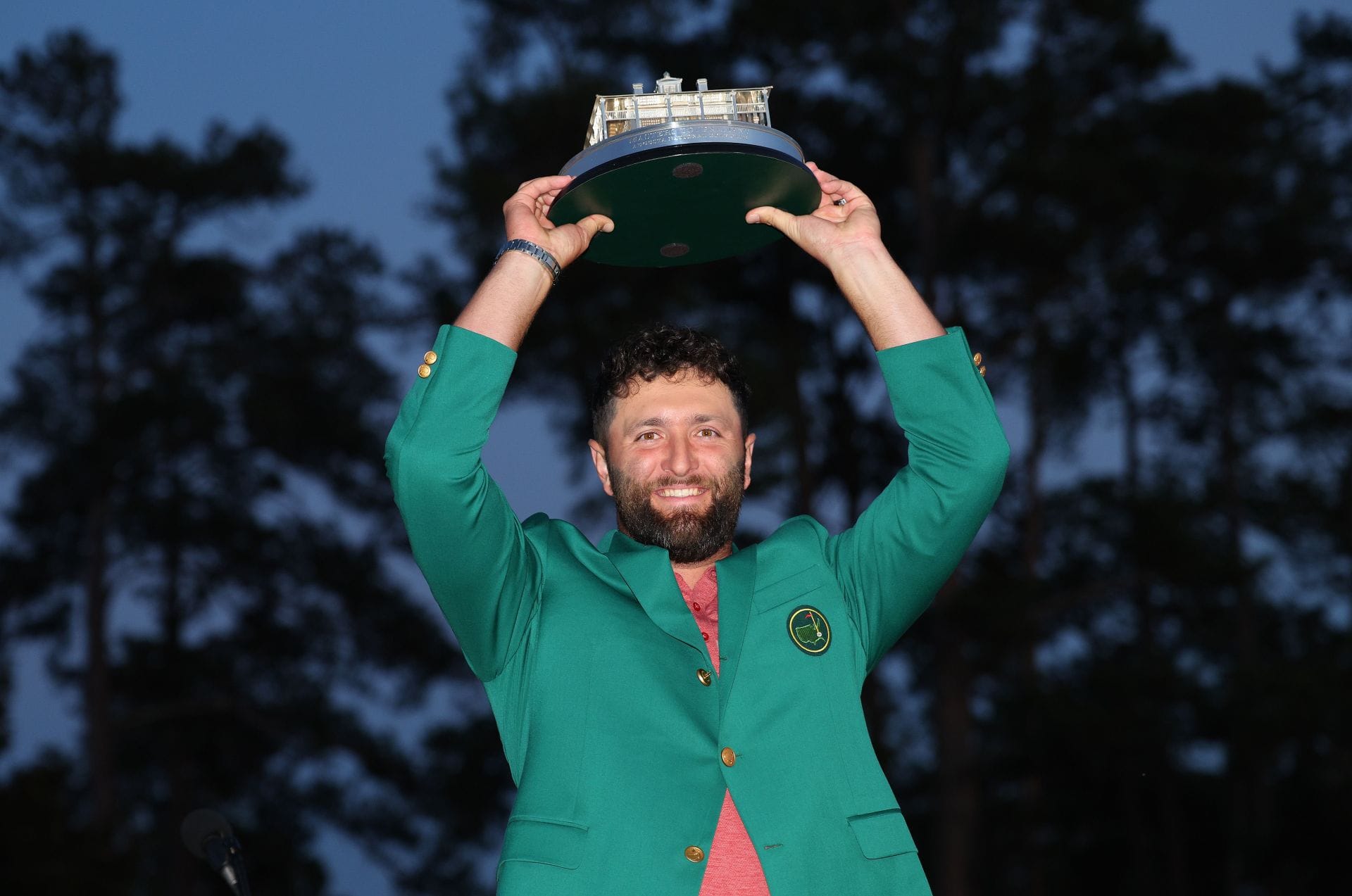 Watch: Jon Rahm wears the green jacket at Masters 2023