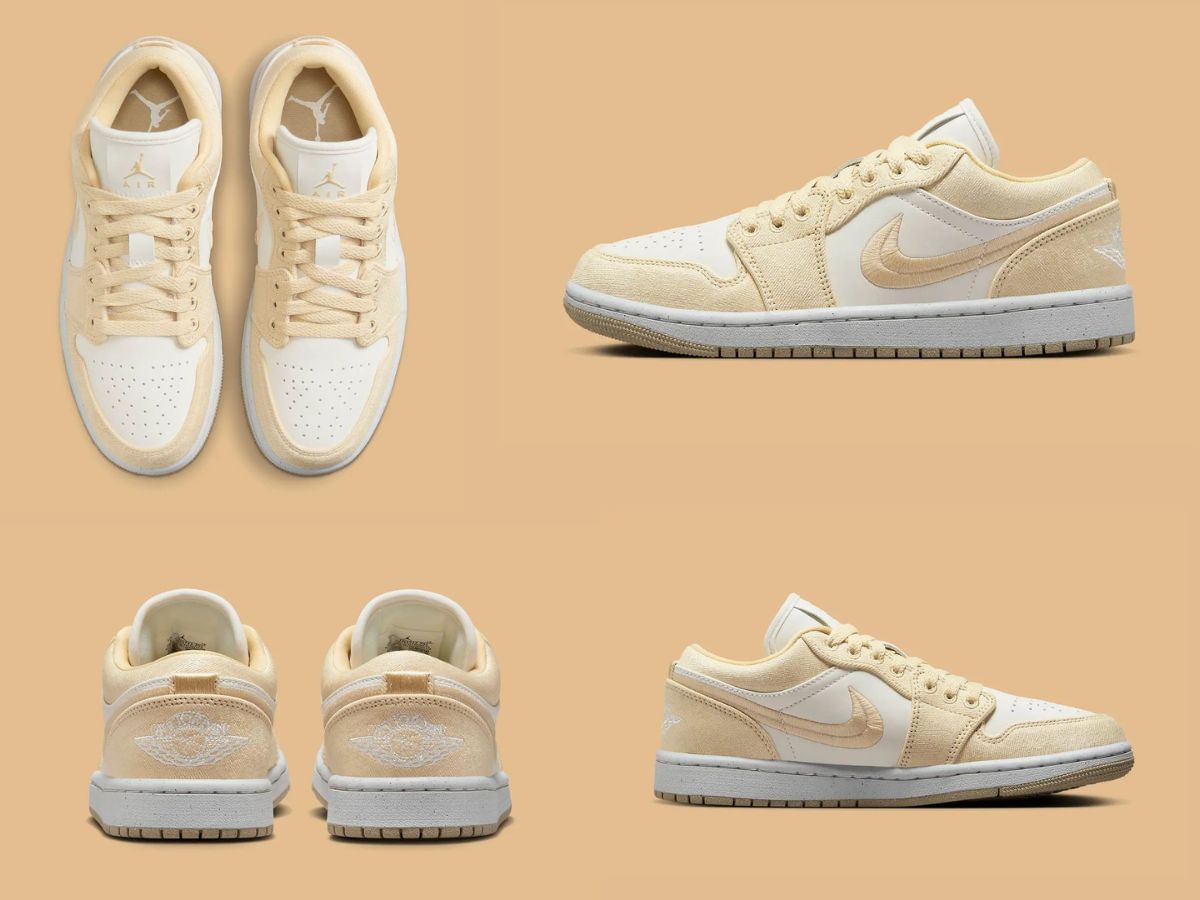 Michael Jordan: Nike Air Jordan 1 Low “Tan Canvas” shoes: Where to get ...