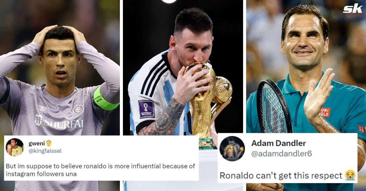 “Ronaldo can’t get this respect,” “GOAT respecting GOAT” – Fans salute ...