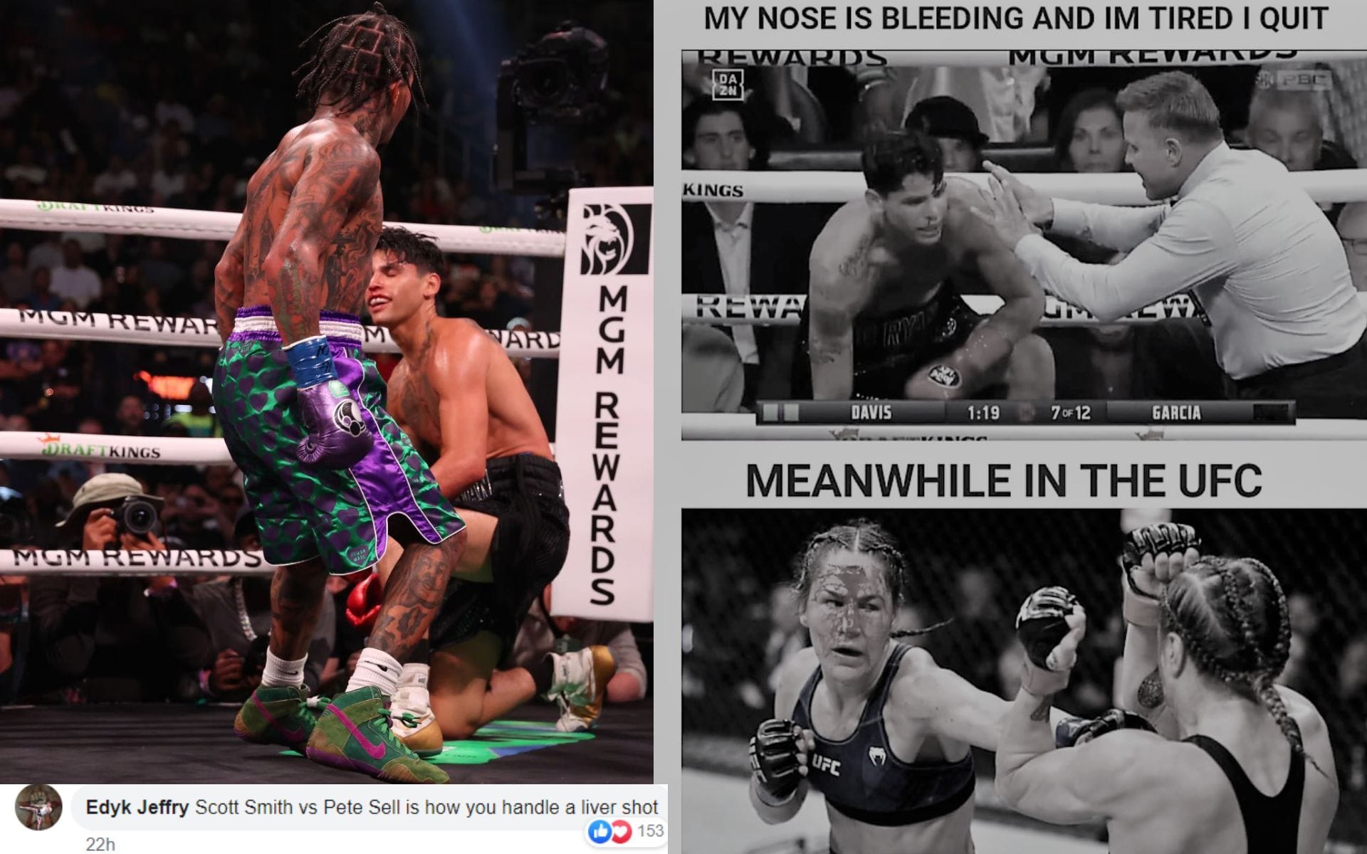 Fans question Ryan Garcia’s toughness after Gervonta Davis KO, offer ...