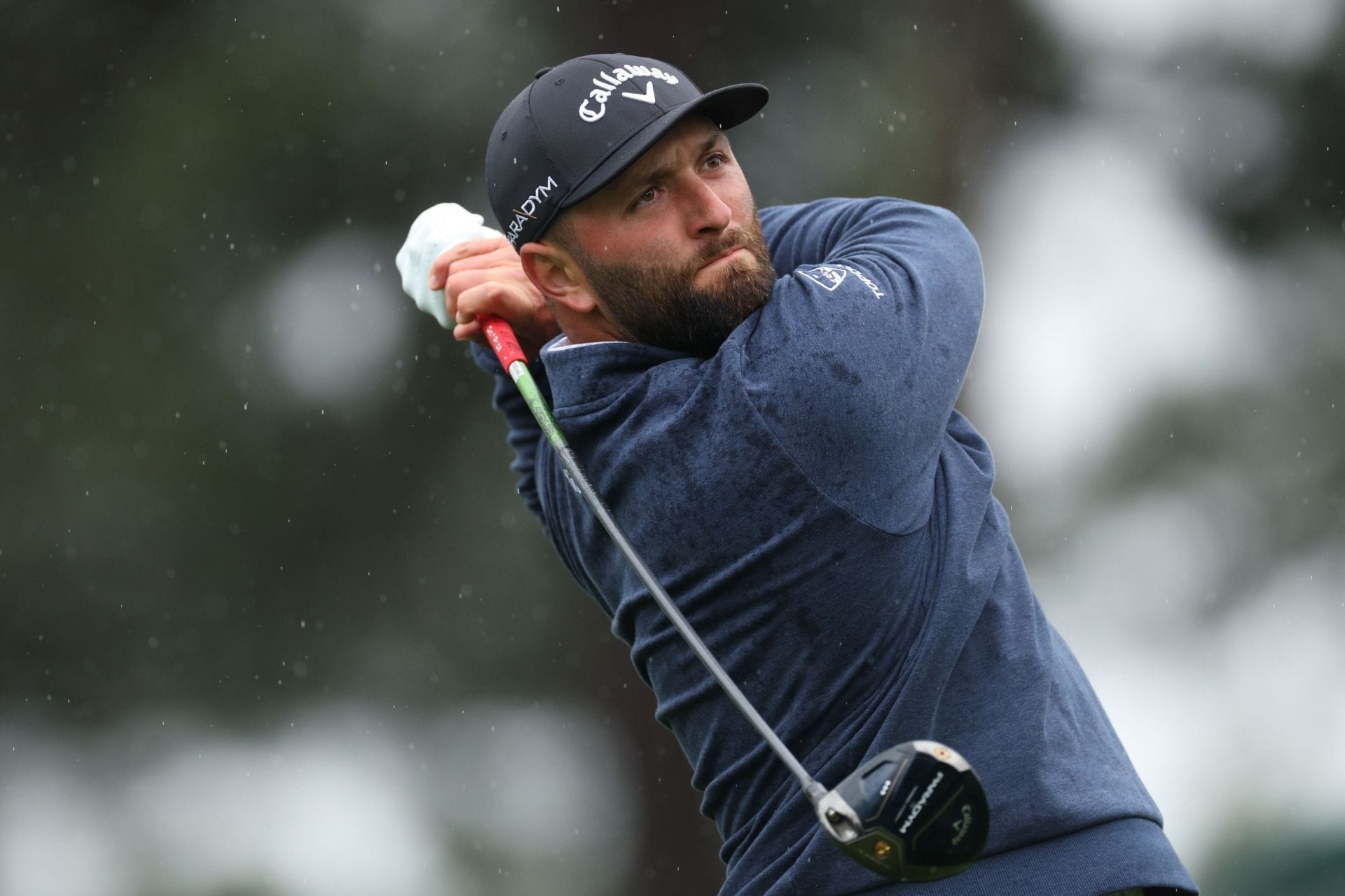 Can Jon Rahm come from behind to win the Masters? Golfer's tee times ...