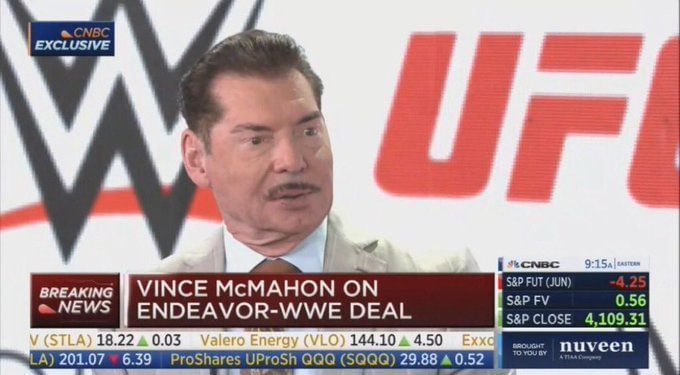 "Makes me uncomfortable" - Twitter goes into a frenzy with reactions to Vince McMahon's mustache