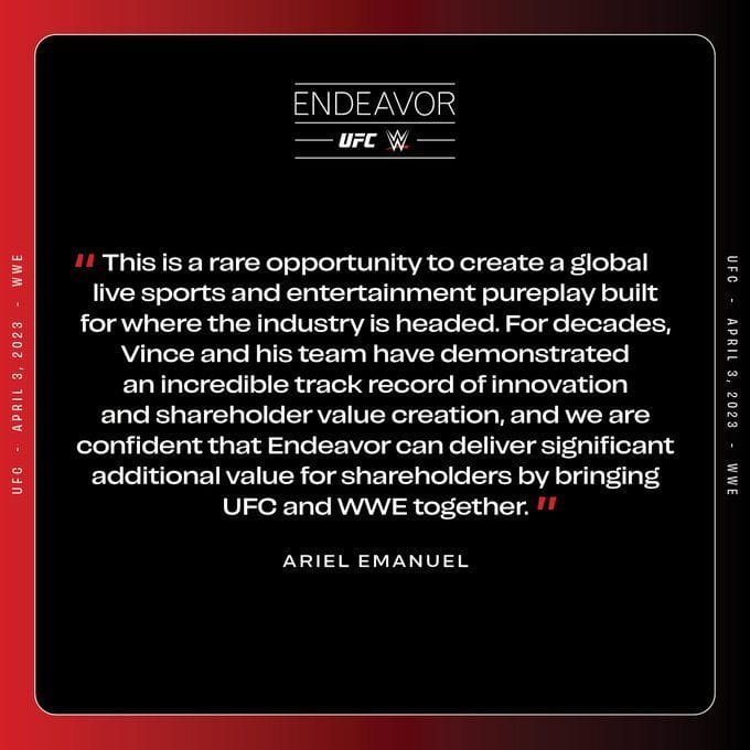 WWE-UFC merger: WWE-UFC merger: Will superstars get fired? Here's what ...