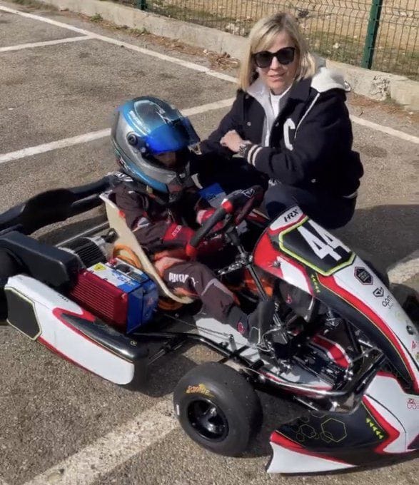 Lewis Hamilton’s number, Charles Leclerc’s kart, Toto Wolff and son Jack had a memorable family ...