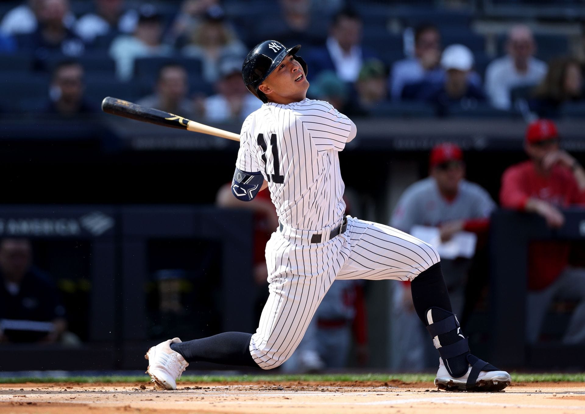 Yankees fans come out in support of SS Anthony Volpe after third ...