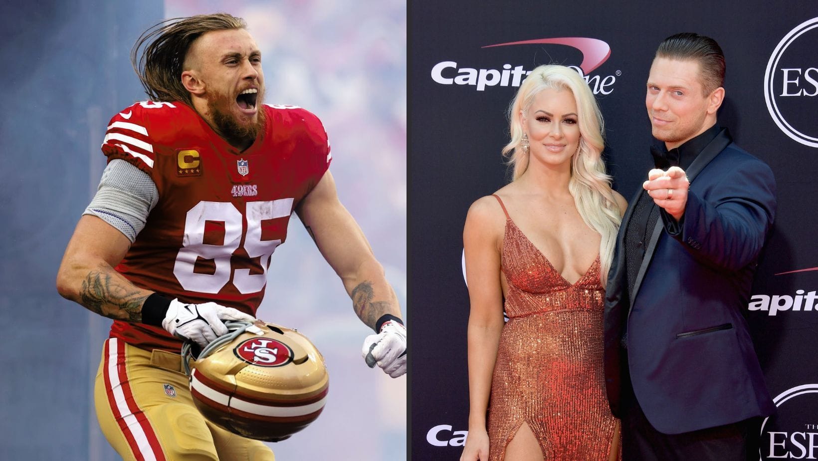 George Kittle not a big fan of The Miz's 'Hollywood guy' persona ...