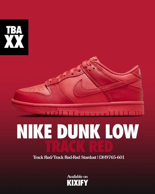 Nike Dunk Low "Track Red" sneakers: Where to get, price, and more ...