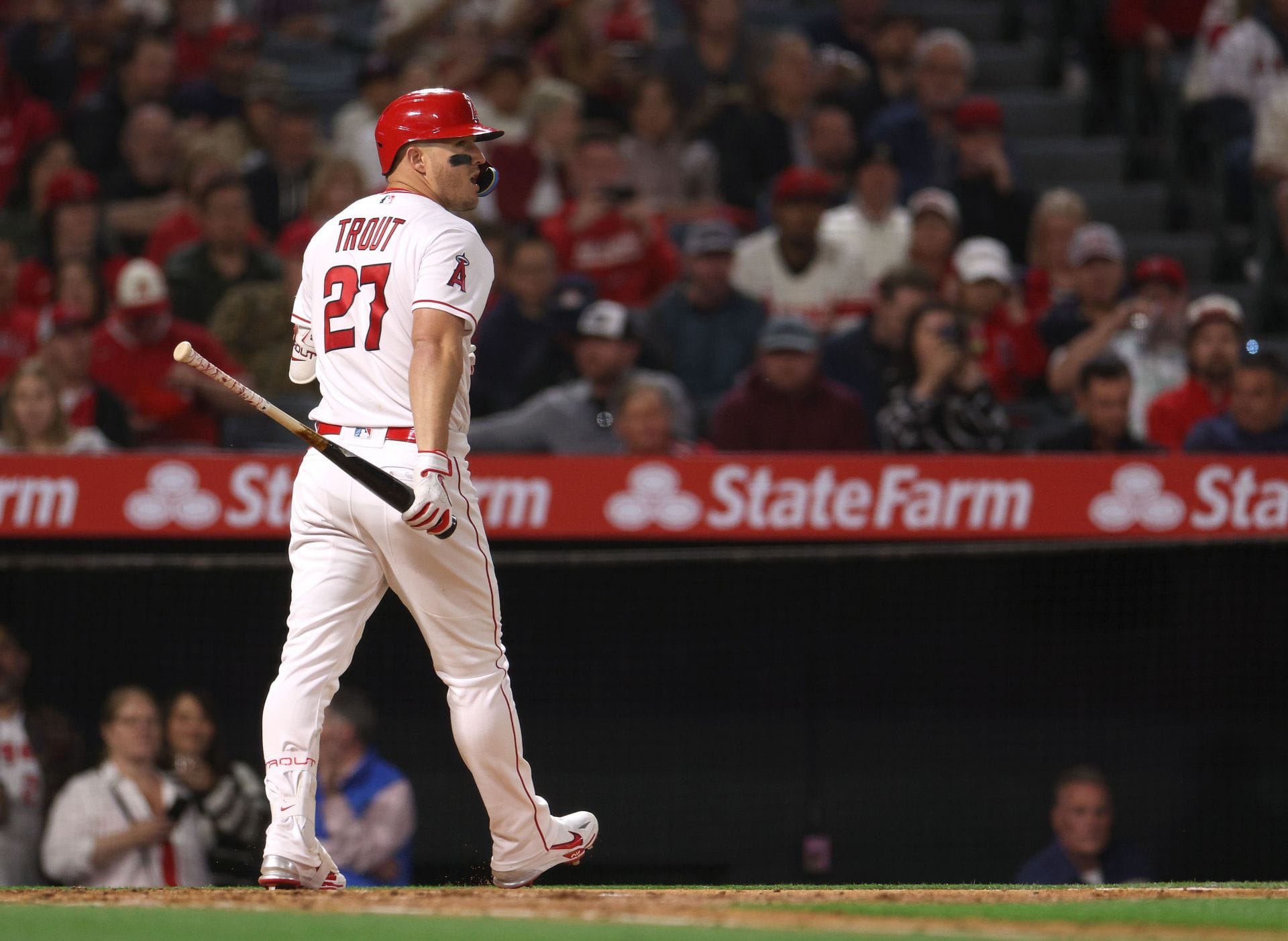 MLB analyst criticizes Mike Trout for ending team's comeback against ...
