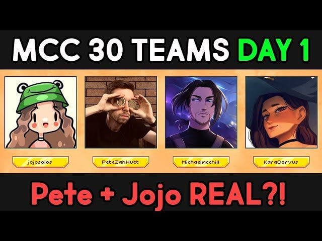 Minecraft Championship (MCC) 30: First half of competing teams announced