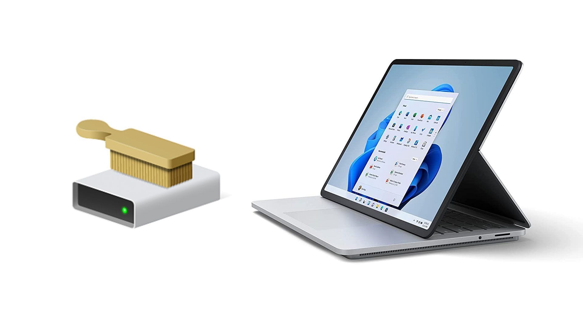 How to use Windows built-in tools for disk cleanup and defragmentation