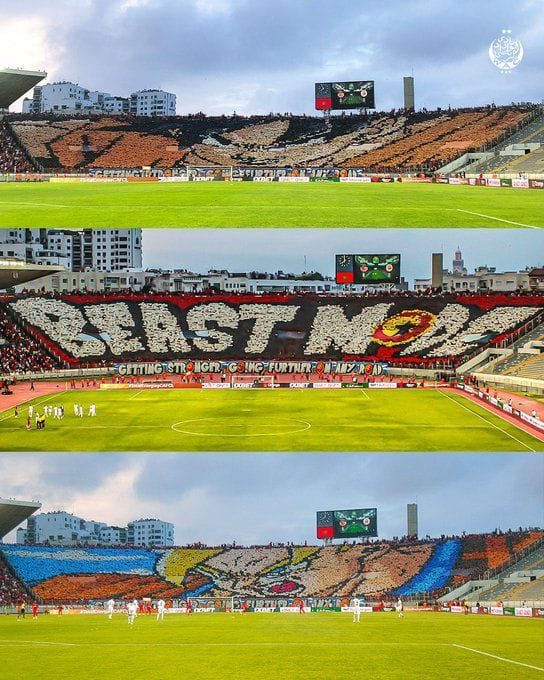 Dragon Ball fans bring Super Saiyan Goku to life at Wydad vs Simba game