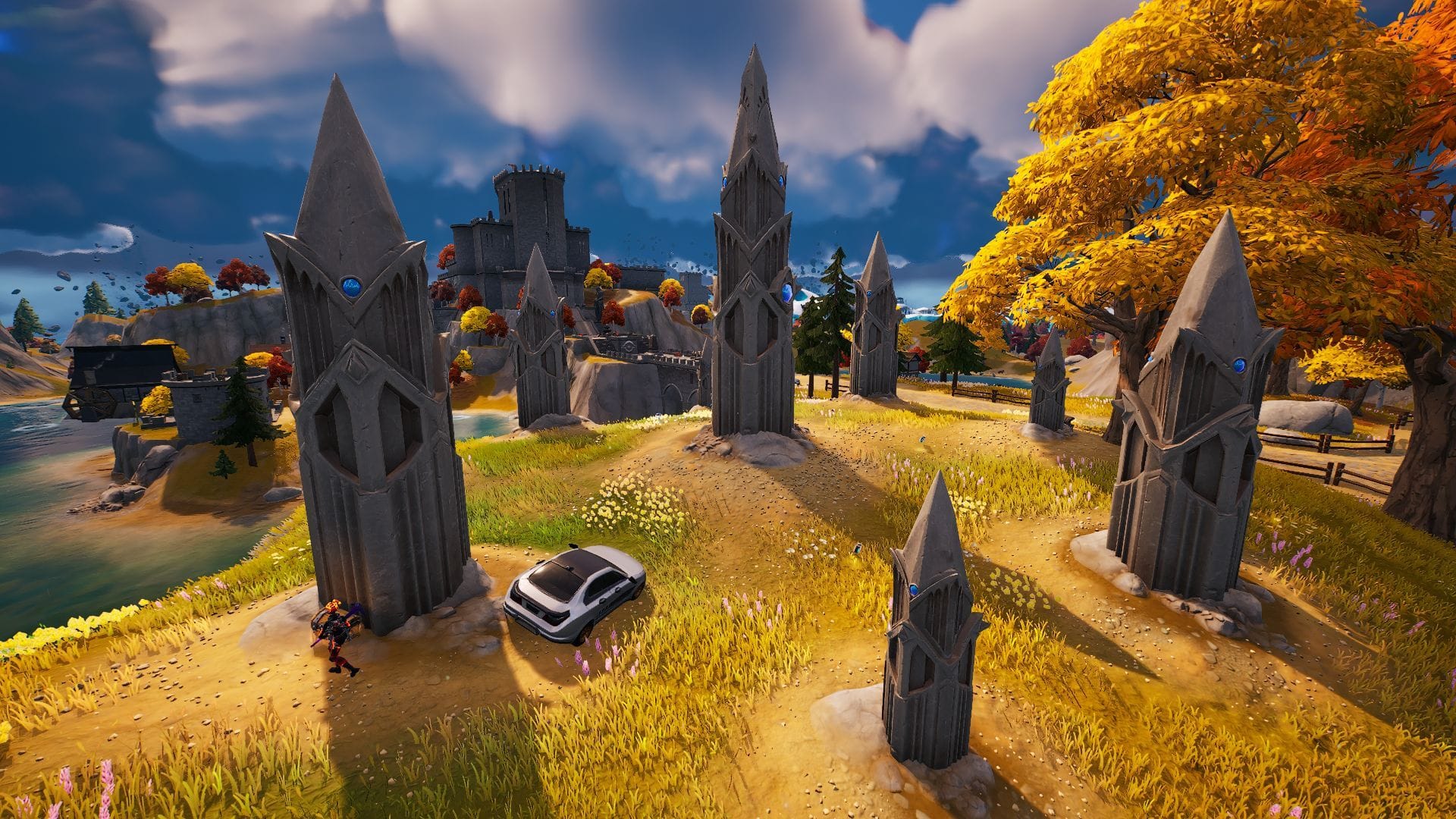 Fortnite: How to visit Monoliths