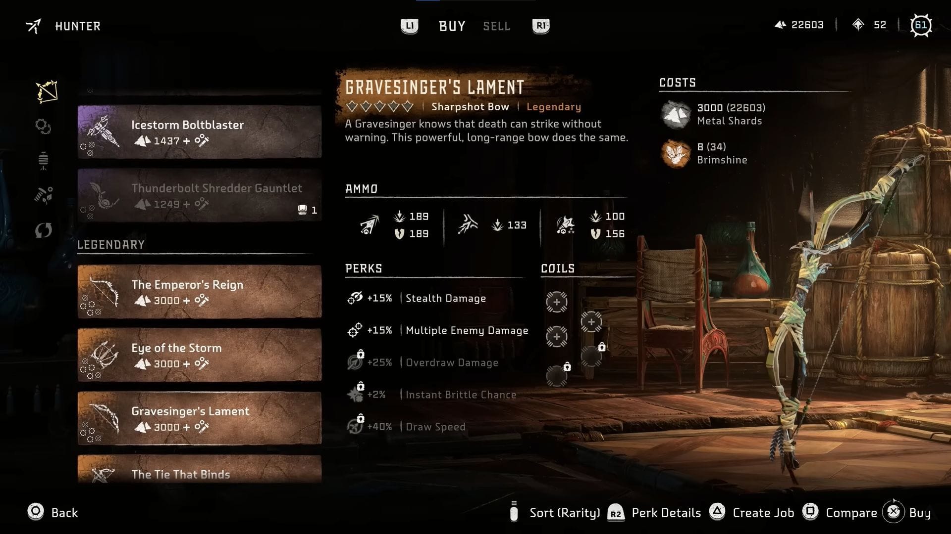 Best bows in Horizon Forbidden West: Burning Shores
