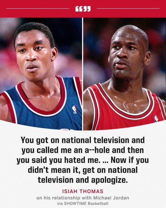 “Tell him to come sit here and answer these questions” - Isiah Thomas ...