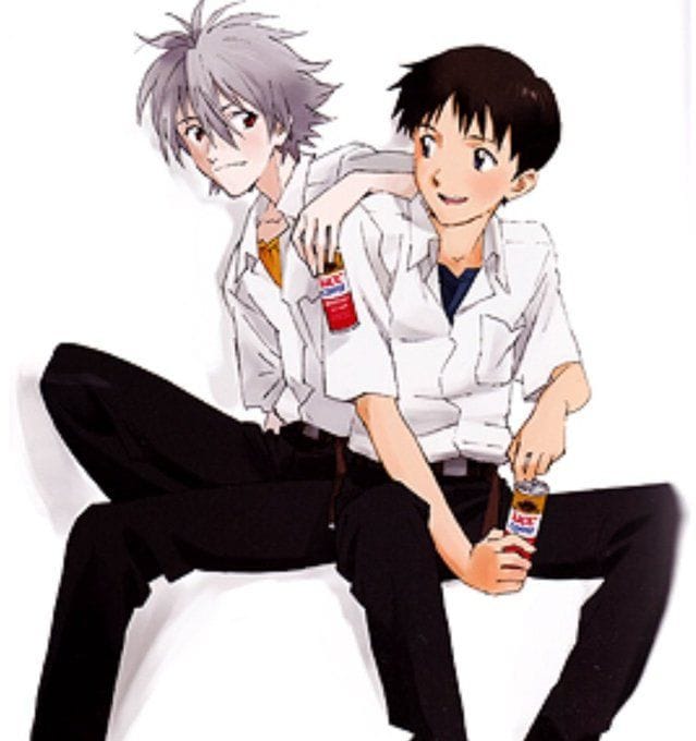 Neon Genesis Evangelion anime art that changes with a click will leave ...