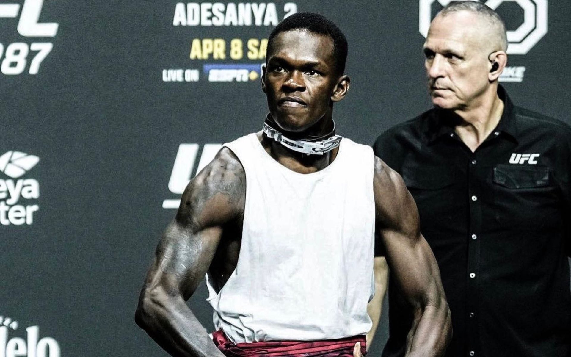 How tall is Israel Adesanya