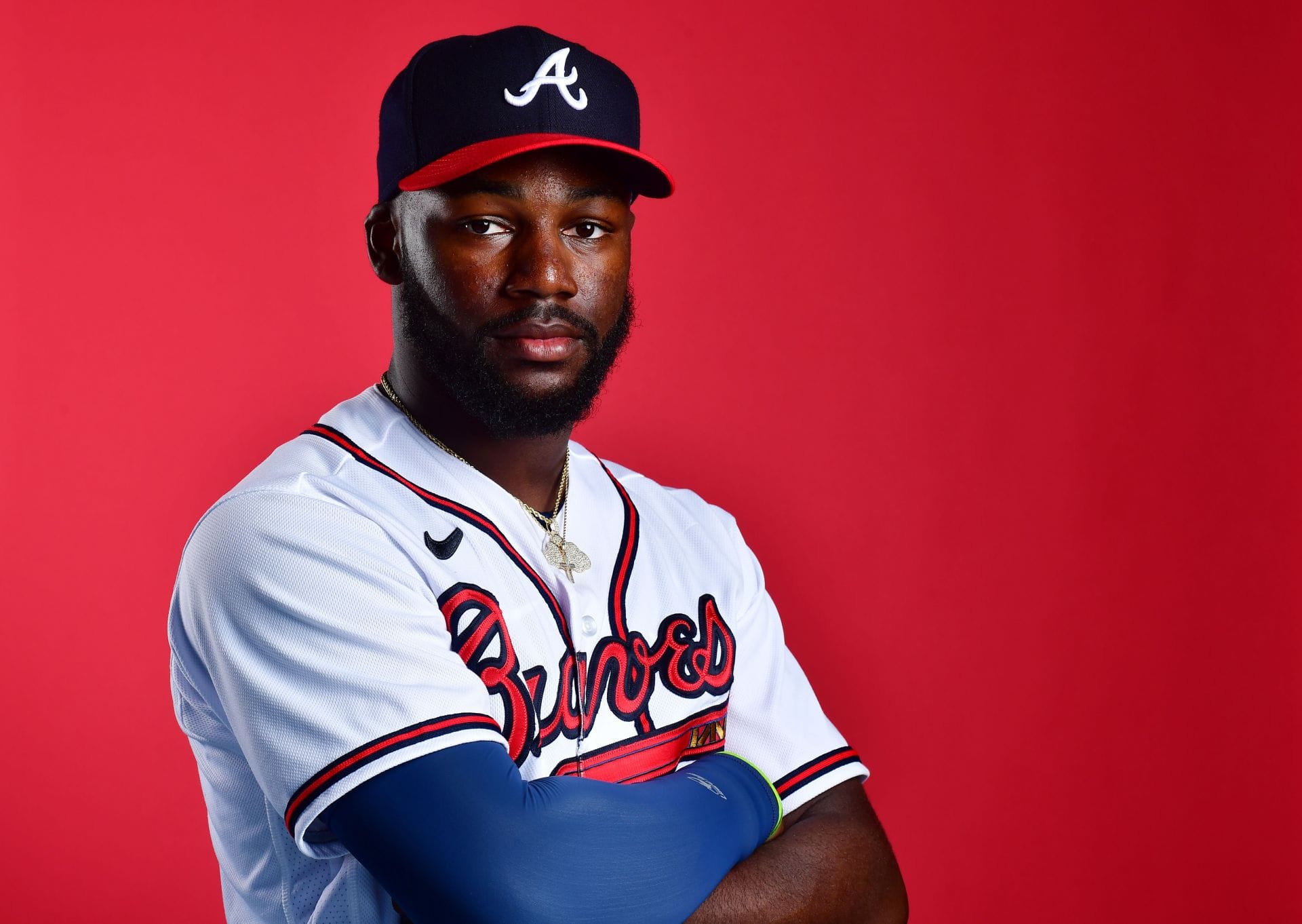 Atlanta Braves fans anxious as outfielder Michael Harris II removed ...
