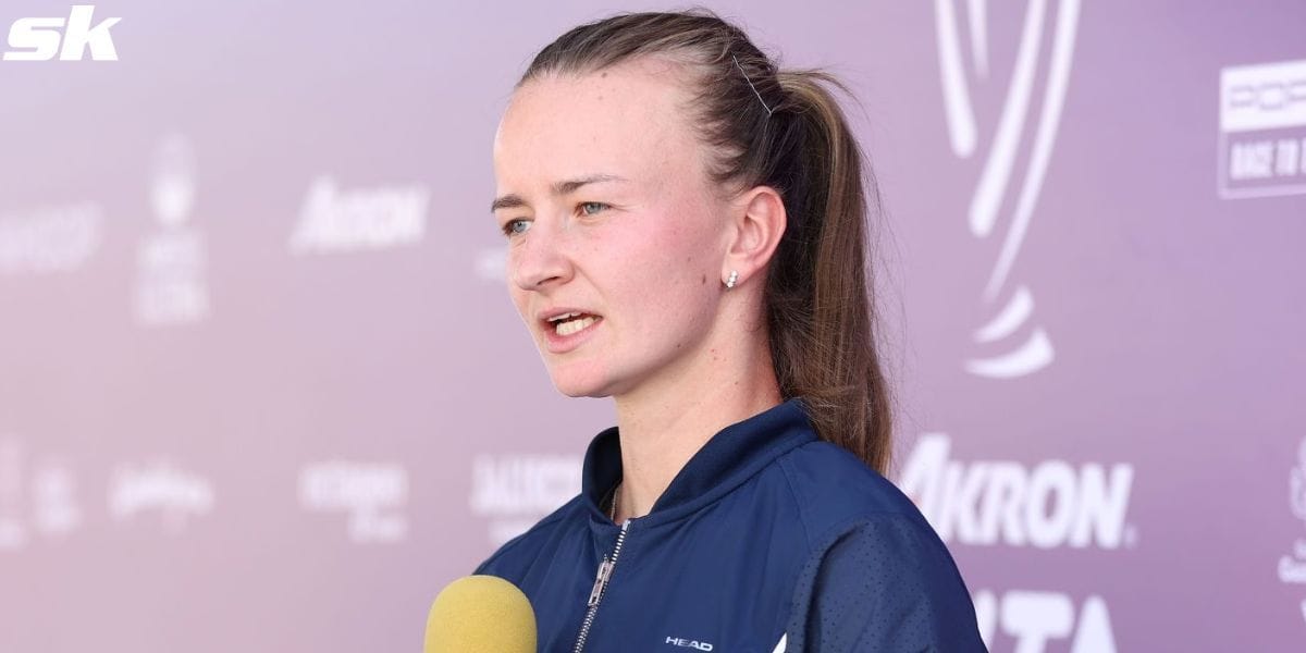 "Some Russians who create it" - Barbora Krejcikova on tension between ...