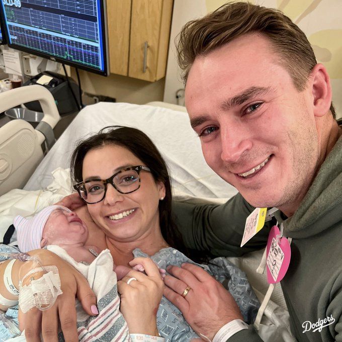 LA Dodgers pitcher Evan Phillips and wife Elizabeth welcome baby boy, fans shower them with love