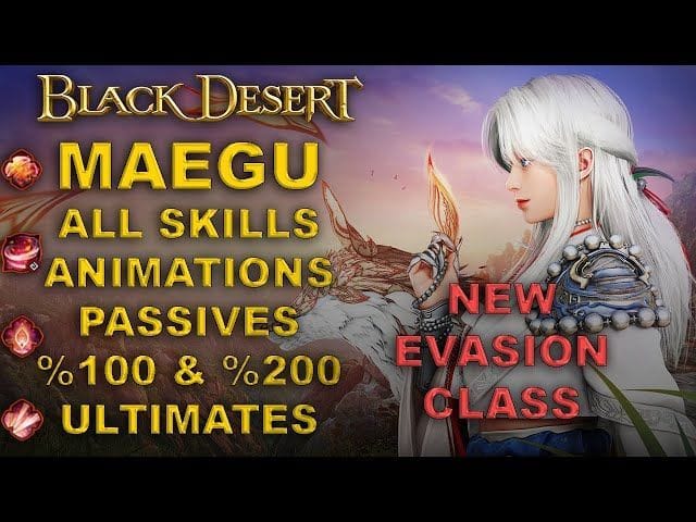 Maegu: Black Desert Online - Maegu class guide: Abilities, combos ...
