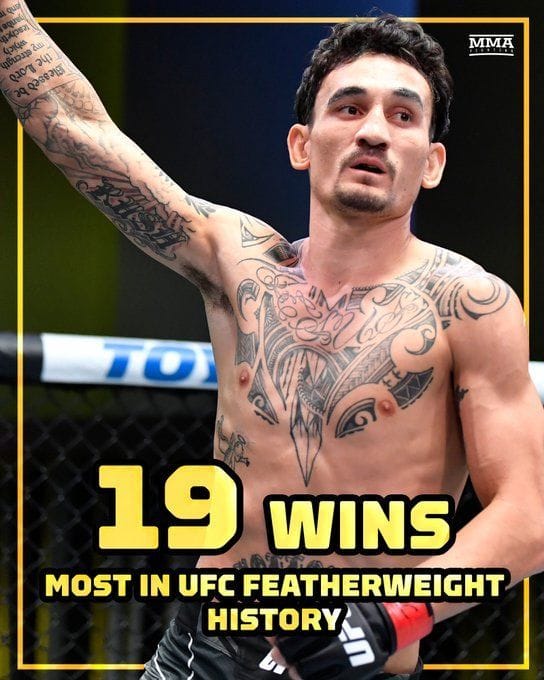 UFC Kansas City: Max Holloway creates history at UFC Kansas City, takes ...