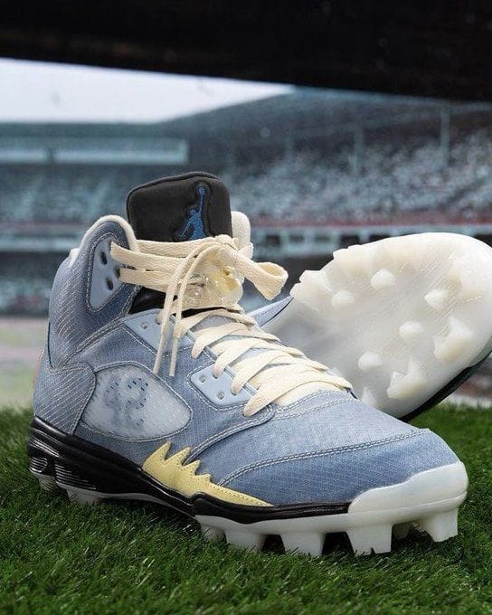 Air Jordan 5: Air Jordan 5 Retro MCS "Jackie Robinson Day" PE shoes ...