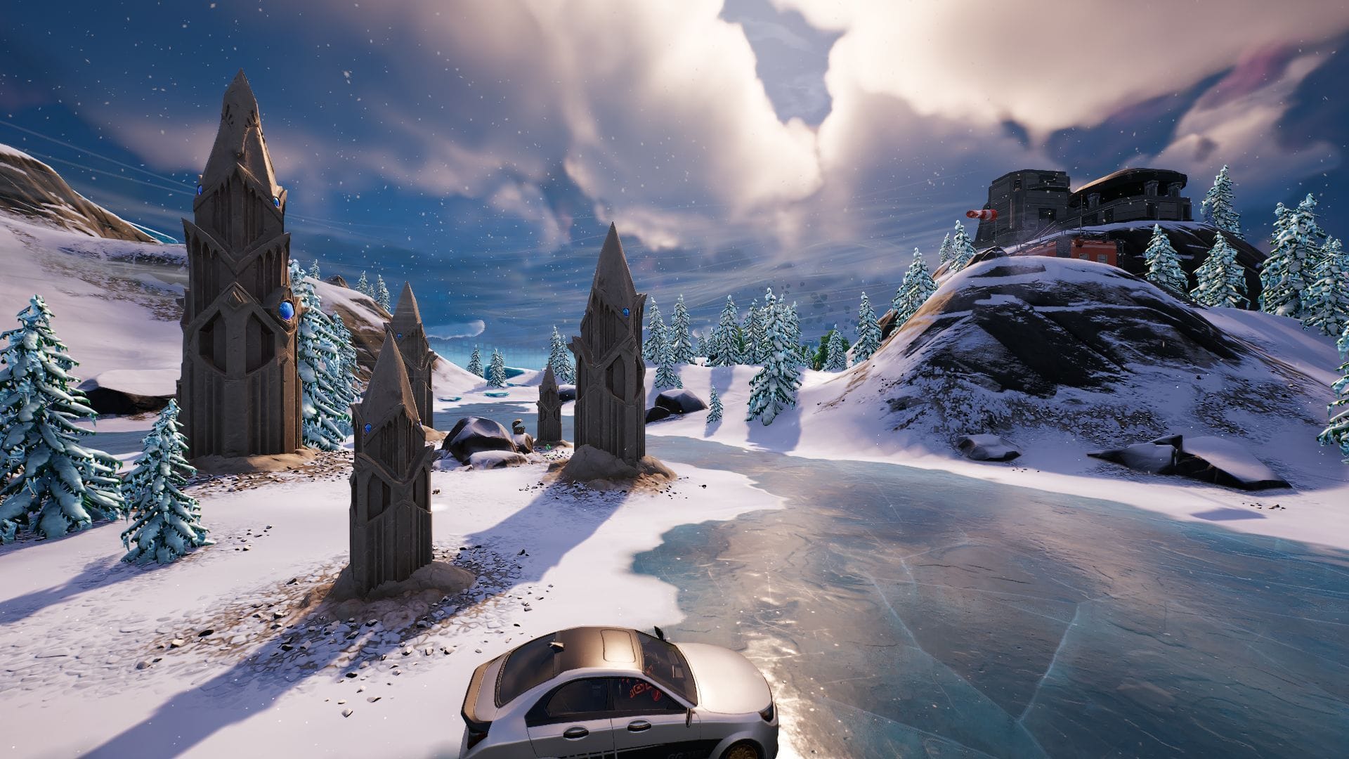 Fortnite: How to visit Monoliths
