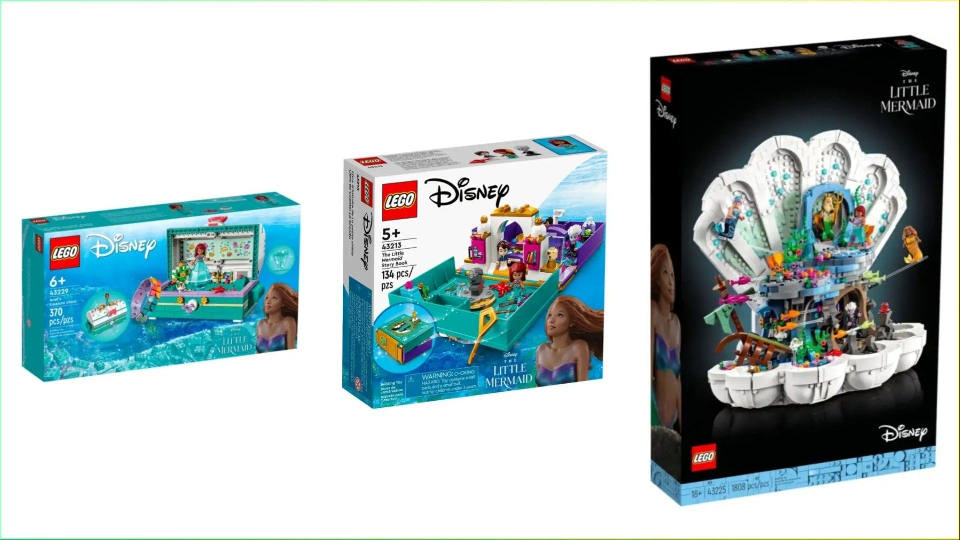 Disney Lego The Little Mermaid sets: Preorder, release date, price, and ...