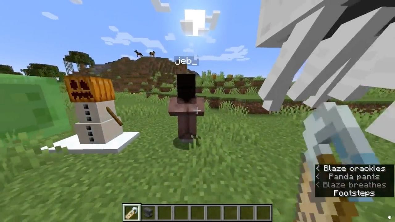 Minecraft April Fools' Day snapshot adds popular jeb effect for every mob