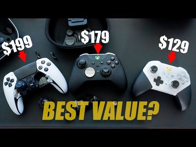 PS5 DualSense Edge vs Xbox Elite Wireless Series 2: Which is the better controller for a gaming PC?