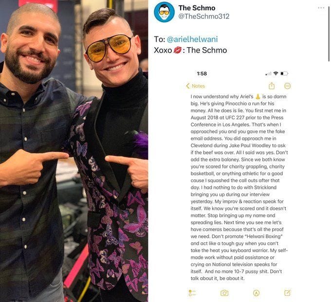 The Schmo-Ariel Helwani beef: Who is The Schmo? Everything about the ...