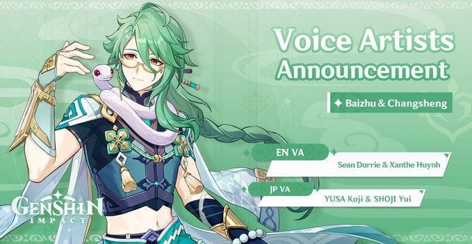 Genshin Impact Baizhu: Birthday, Voice actors, builds, and abilities guide