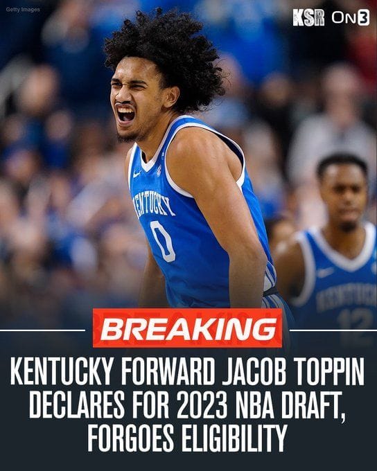 What is Jacob Toppin's NBA draft projection? Exploring 6’9” Kentucky ...