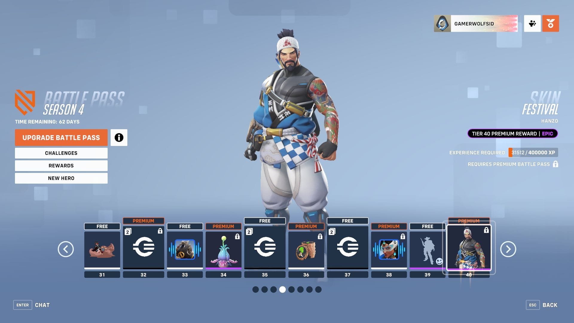 Battle Pass: Overwatch 2 Season 4: All Battle Pass tiers and rewards