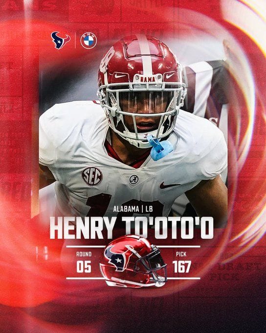 Who are Henry To'oTo'o parents? Alabama LB's ethnicity and cultural ...