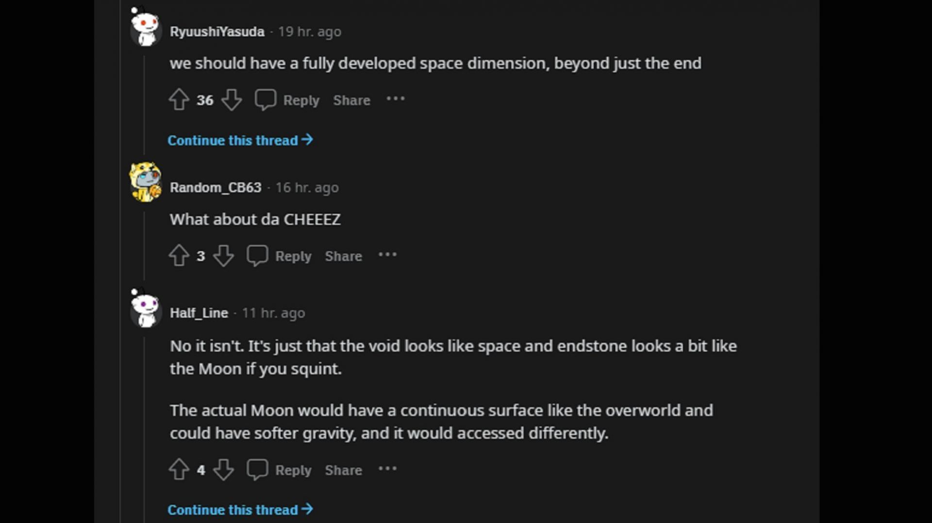 Minecraft players share their opinion on Moon dimension in April Fools ...