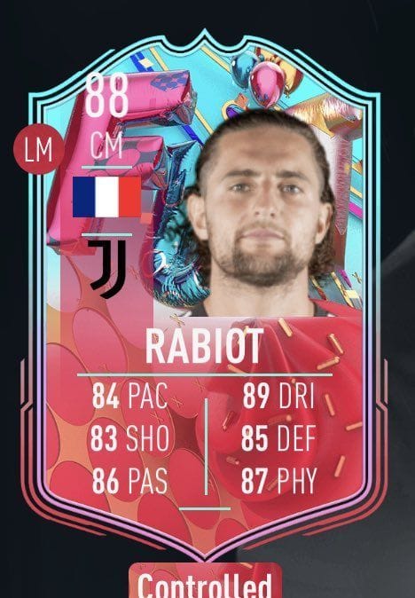 Adrien Rabiot FUT Birthday SBC: FIFA 23 Adrien Rabiot FUT Birthday SBC ...