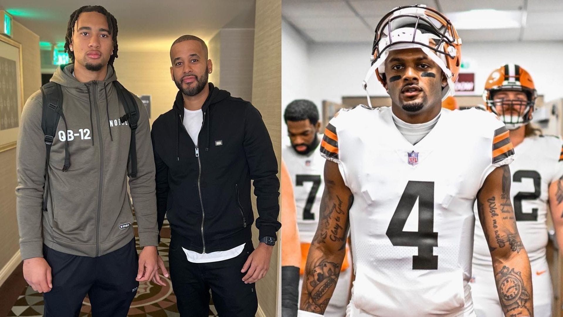 "Houston not touching CJ" - C. J. Stroud being represented by Deshaun ...