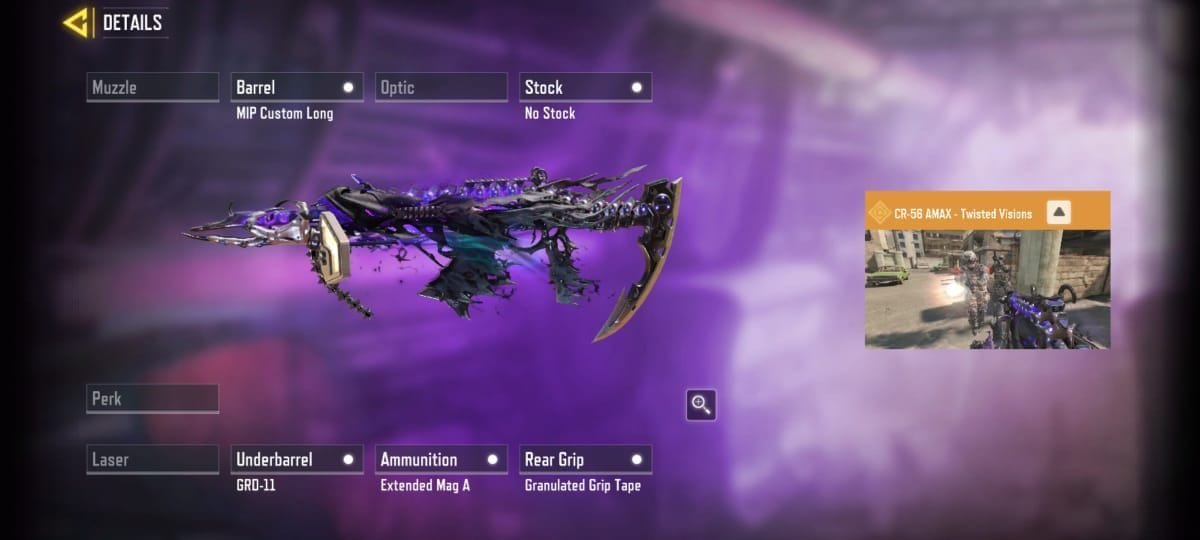 COD Mobile: Call of Duty Mobile Dark Beats Draw: Legendary CR-56 AMAX ...