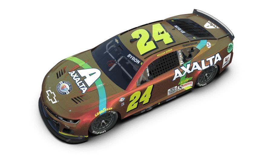 William Byron honors NASCAR great Jeff Gordon by bringing back his ...