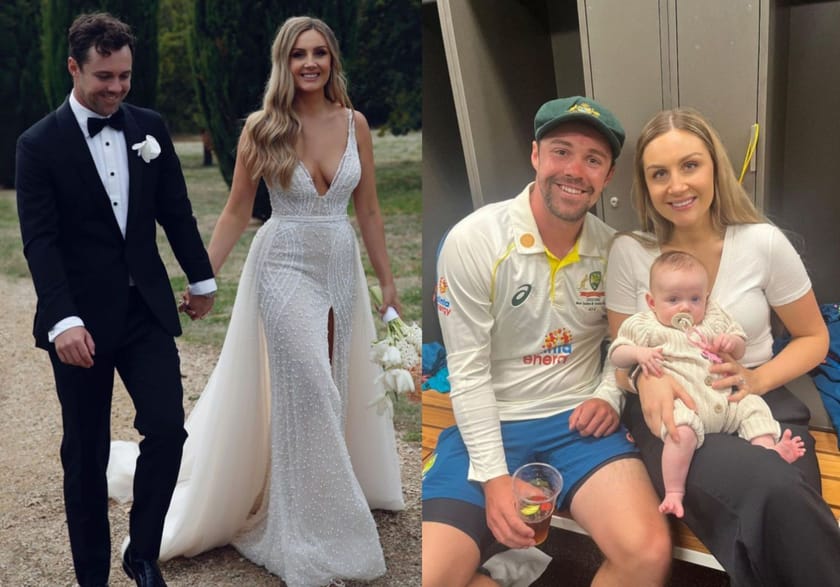 Australian opener Travis Head ties the knot with partner Jessica Davies