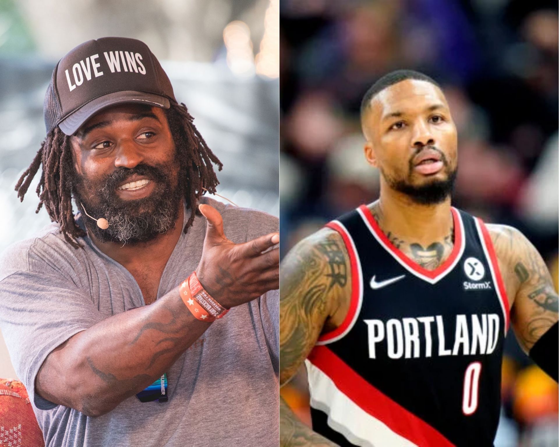 Ex-NFL star Ricky Williams finds sympathy from Damian Lillard amid ...