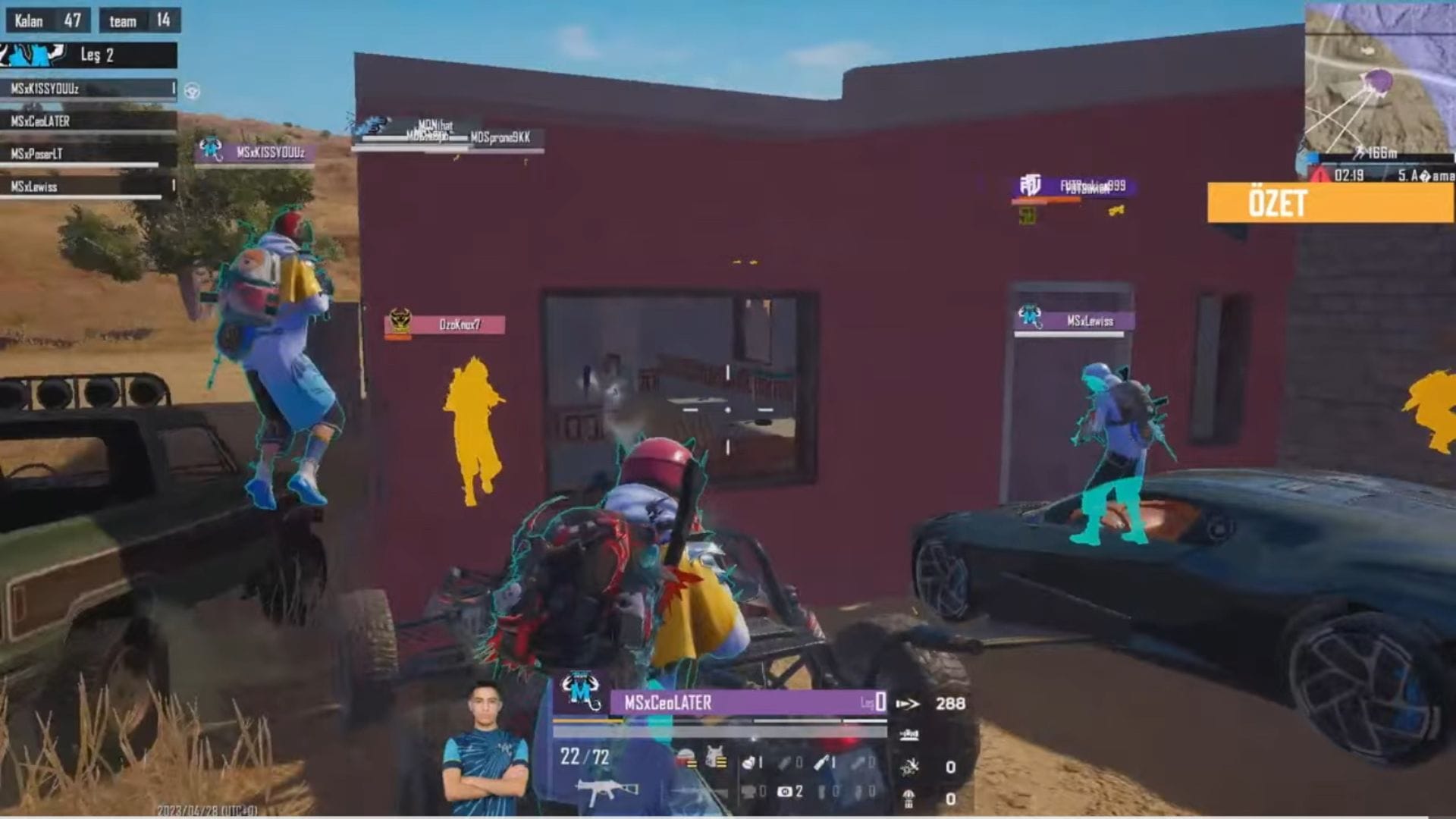 PMPL 2023 Spring Turkey Day 1: Overall standings, highlights, and more