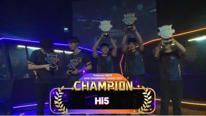Orangutan acquires Pokemon UNITE Asia champion Hi5 lineup