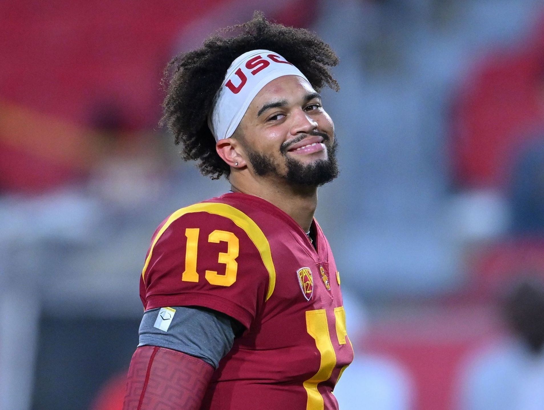 What is Caleb Williams studying at USC?